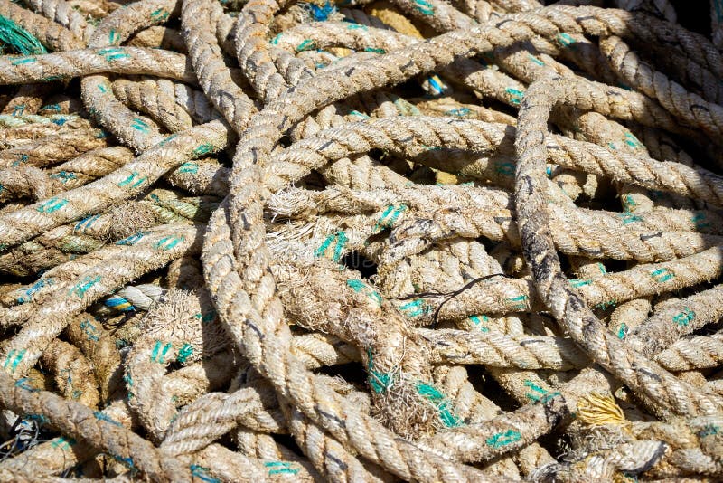 Abstract of ropes stock image. Image of remote, sailing - 189357865