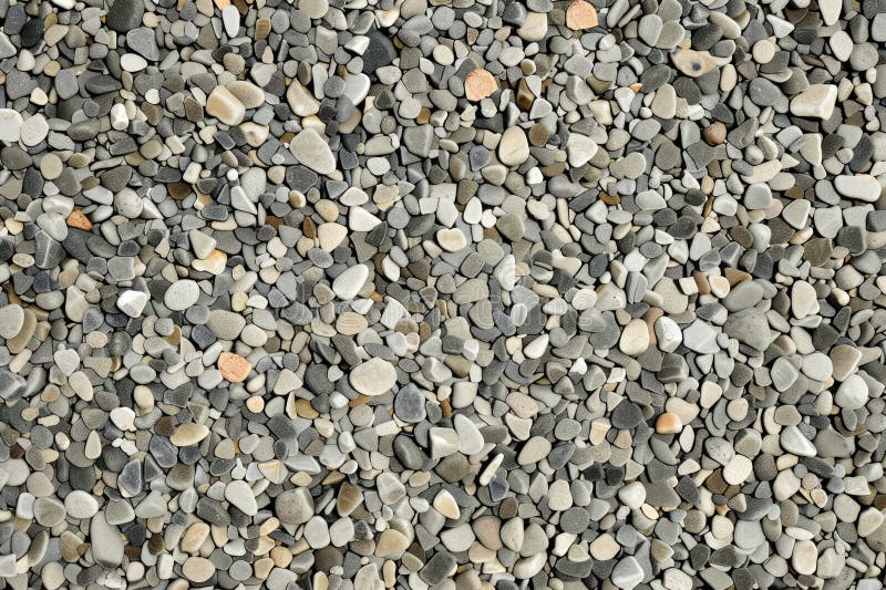 Image of Pile of Small Pebble Stones. Texture for Background Usage ...