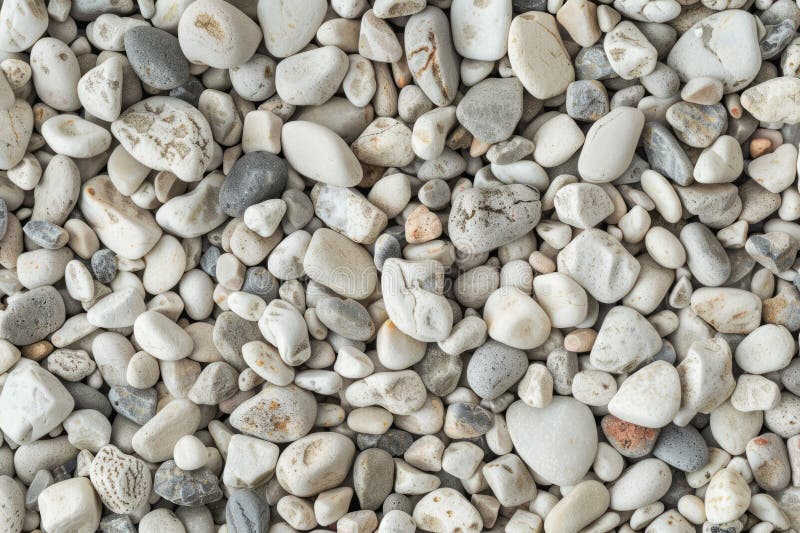 Image of Pile of Small Pebble Stones. Texture for Background Usage ...