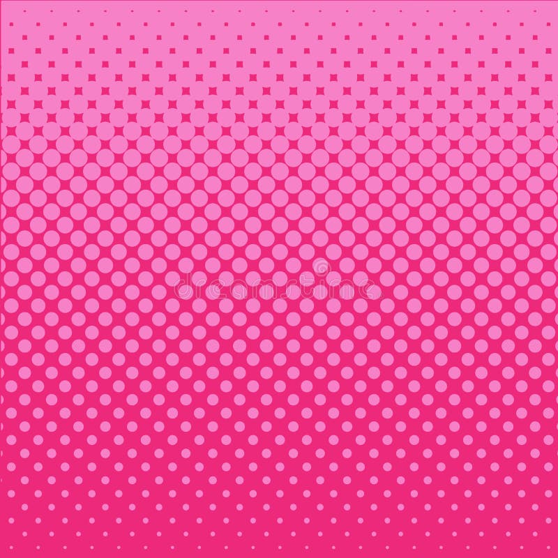 Pink Gradient Halftone Pattern Background Stock Vector - Illustration ...