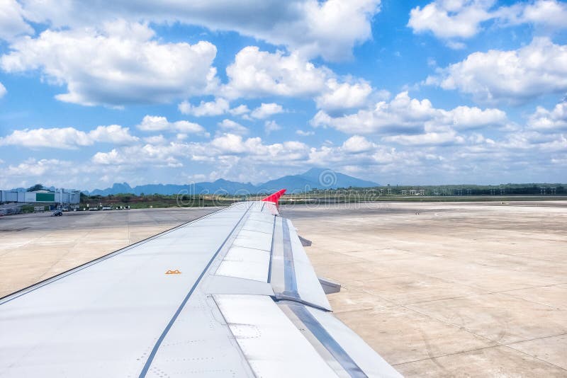 Image plane of the wing stock image. Image of space, clear - 81000177