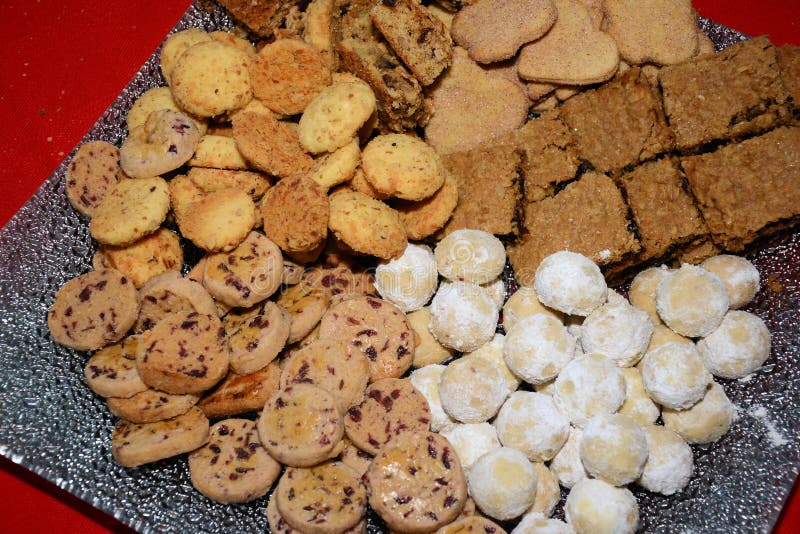 Assorted Cookies stock image. Image of holiday, milk - 162247119