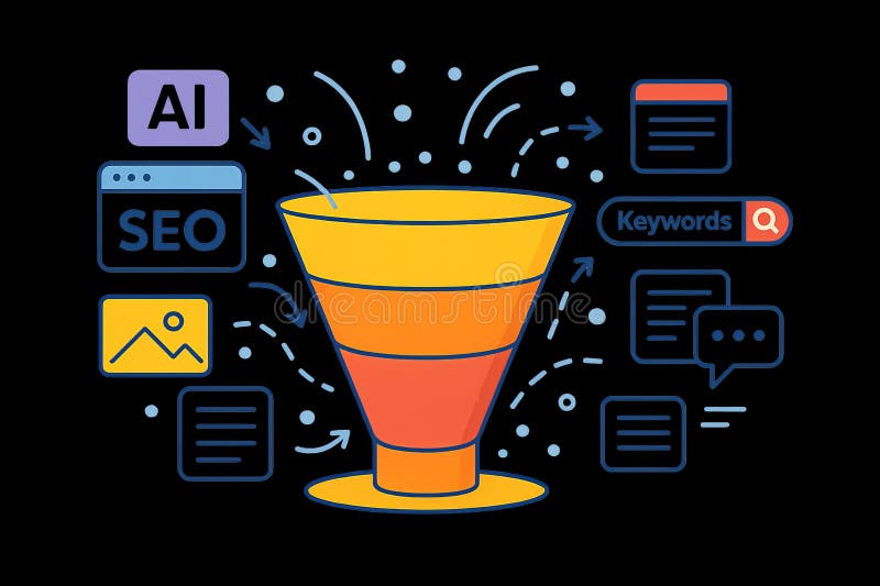 SEO and AI-Driven Marketing Funnel: a Visual Guide To Digital Growth ...