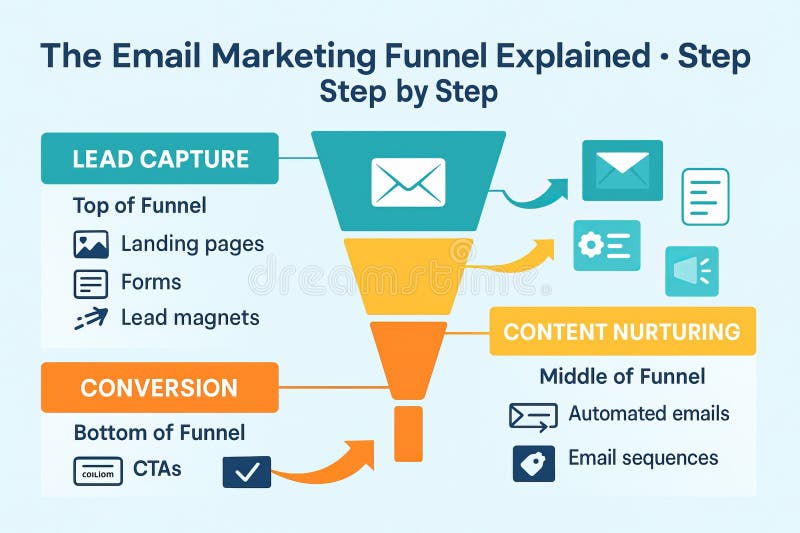 Email Marketing Funnel Explained: a Comprehensive Guide To Lead Capture ...