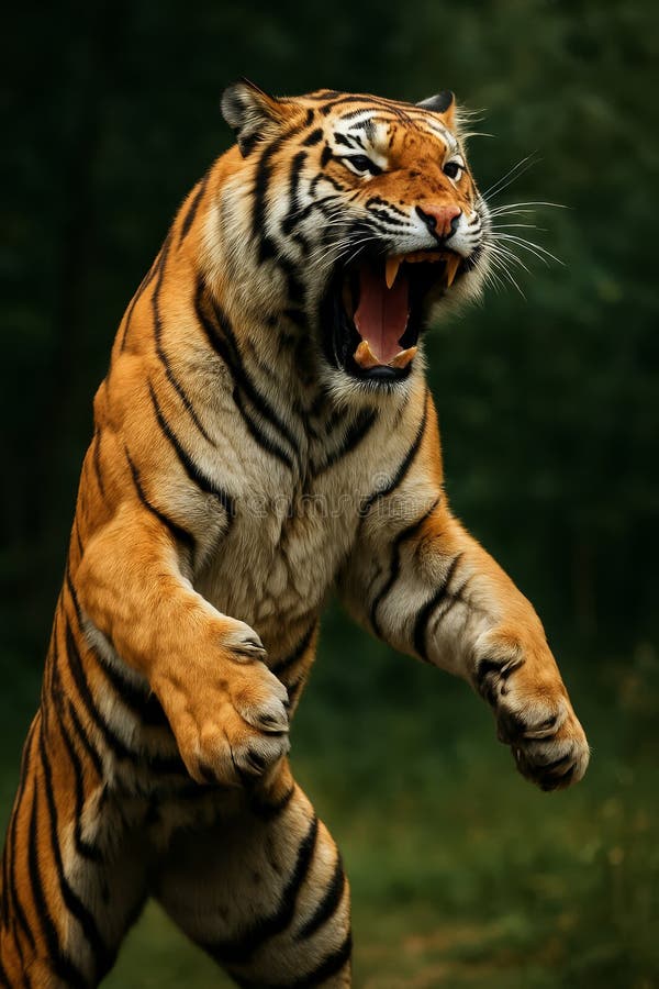 Mid Roar Realistic Portrait Stock Illustrations – 4 Mid Roar Realistic ...