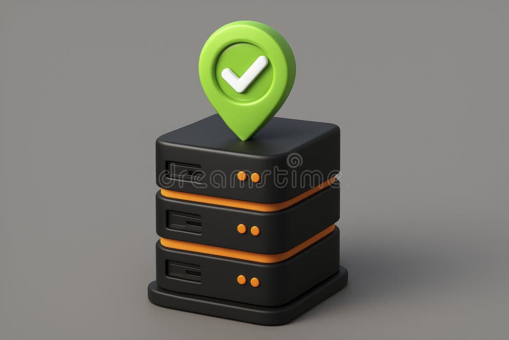 AI-Generated Server Success Stock Illustration - Illustration of flat ...