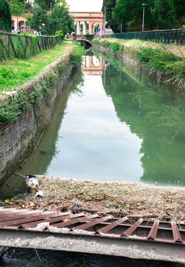 Polluted and Dirty River Consequence of City S Human Waste without ...