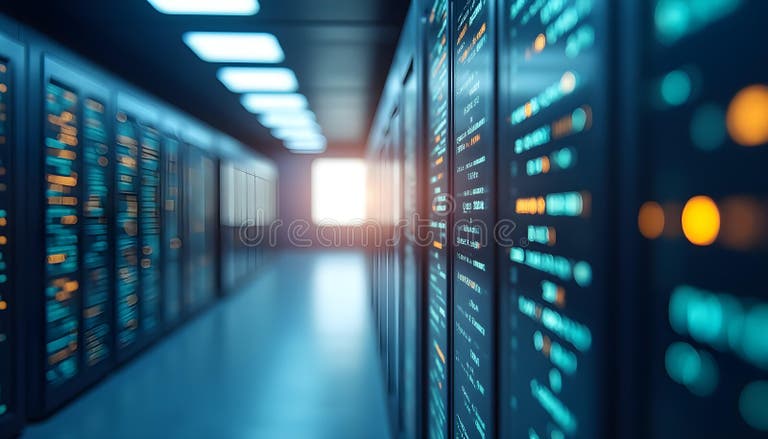 This Image Portrays an Abstract Representation of a Highly Organized ...