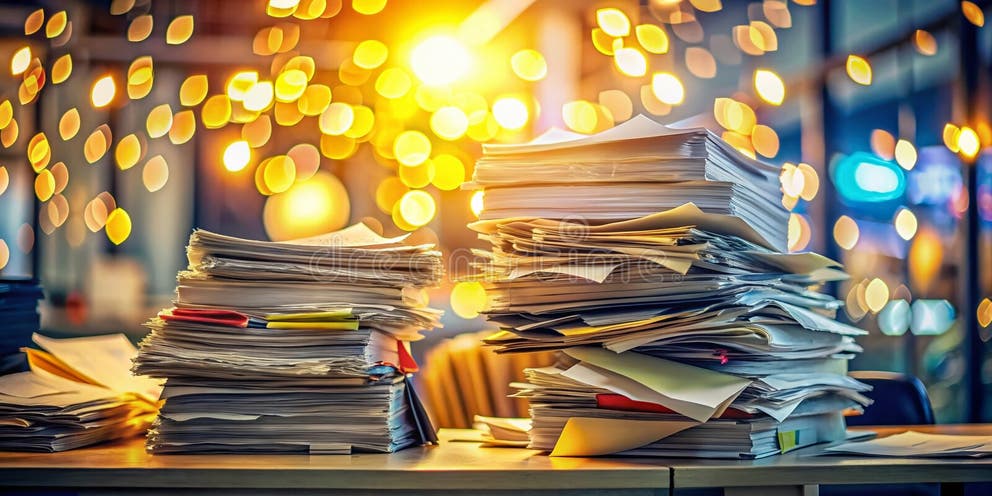 Administrative Overload a Visual Representation of the Modern Offices ...