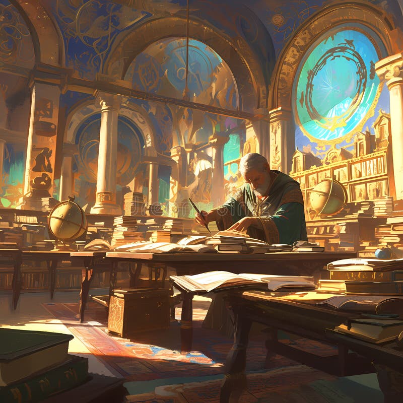 Arcane Librarian Stock Illustrations – 4 Arcane Librarian Stock ...