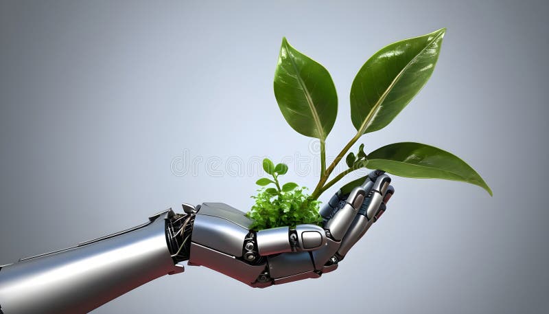 Image Showcasing the Harmonious Integration of Artificial Intelligence ...