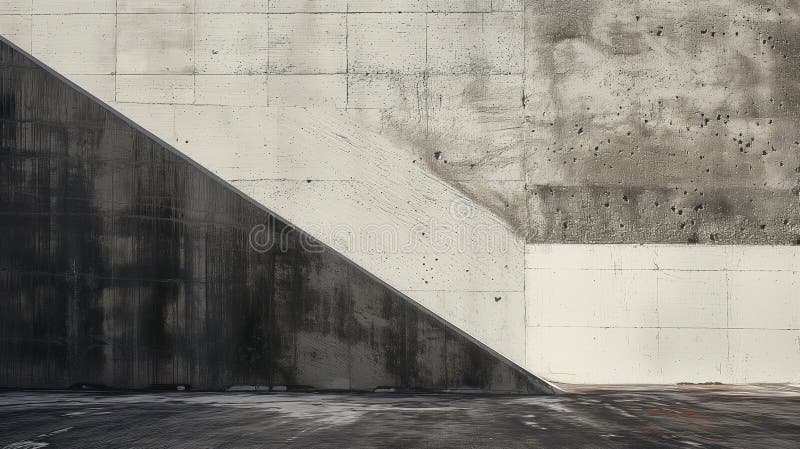 Abstract Urban Scene Contrast Light Dark Concrete Texture Surfaces ...