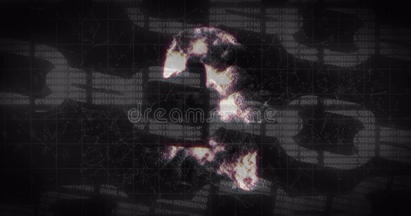Image of Pound Symbol Over Chains Stock Illustration - Illustration of ...