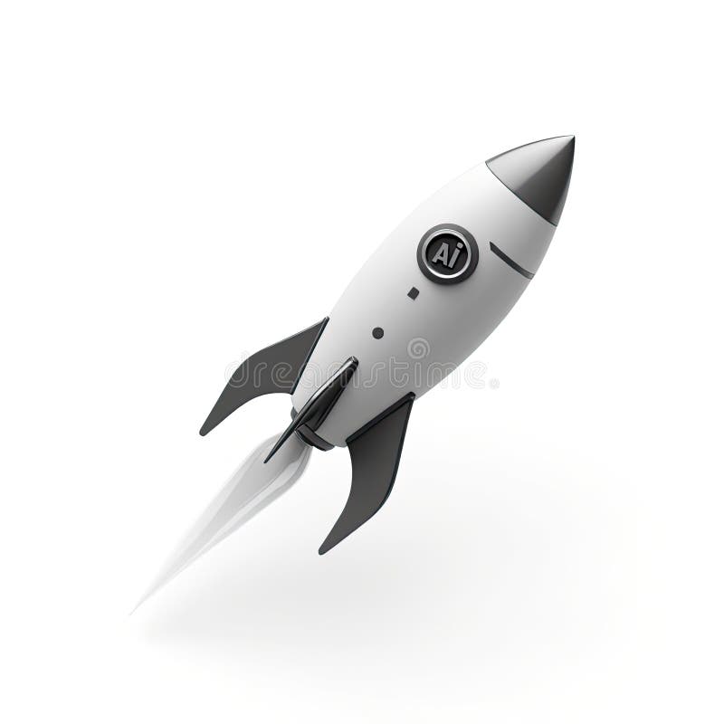 Dynamic AI Rocket Soaring Towards Future Innovation and Technology ...