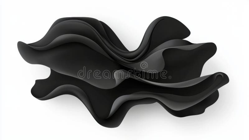 Abstract Black Form stock photo. Image of entire, intricate - 382141142