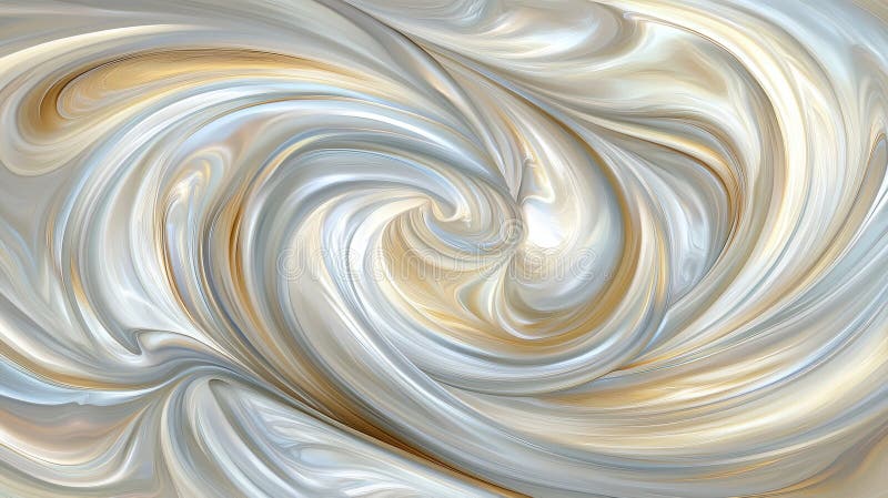 Abstract Artwork: a Swirling Dance of Light and Shadow Stock Image ...