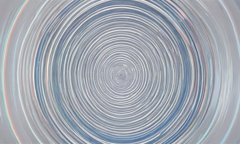 Circular Pattern Concentric Circles in Varying Shades Blue and Gray ...