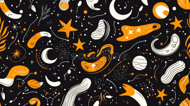 A Night Sky Full of Stars and Planets Stock Photo - Image of sense ...