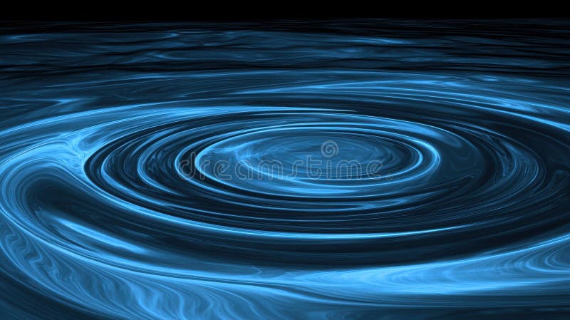 A Deep Blue Body of Water with Ripples and Waves. Stock Photo - Image ...