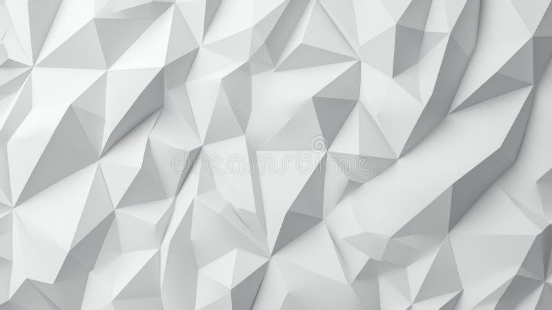 A Geometric Pattern of White Triangles and Rectangles. Stock Photo ...