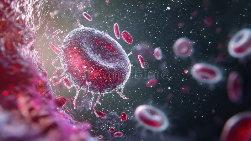 Exploring Microscopic Worlds: the Interconnected Life of Blood Cells ...