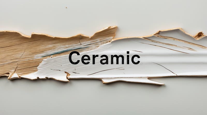 Ceramic Surface with Distinct Scratches and Textures Showcasing Wear ...