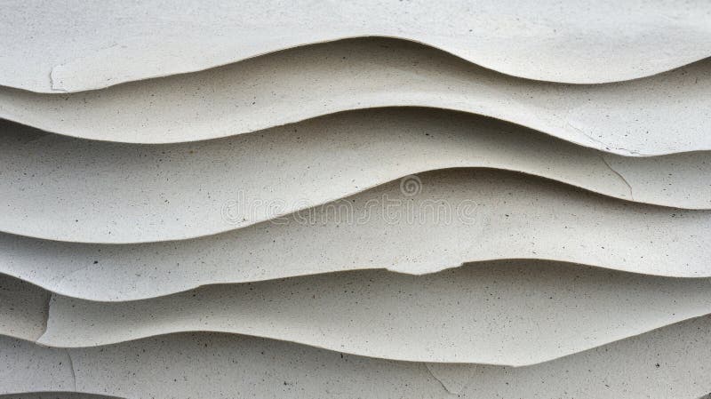 A Close-up View of a Textured Surface with a Repeating Wave Pattern. Stock Image - Image of ...