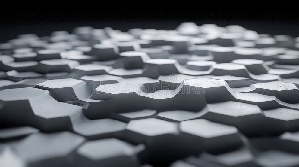 A 3D Rendering of a Complex, Textured Surface Composed of Numerous ...