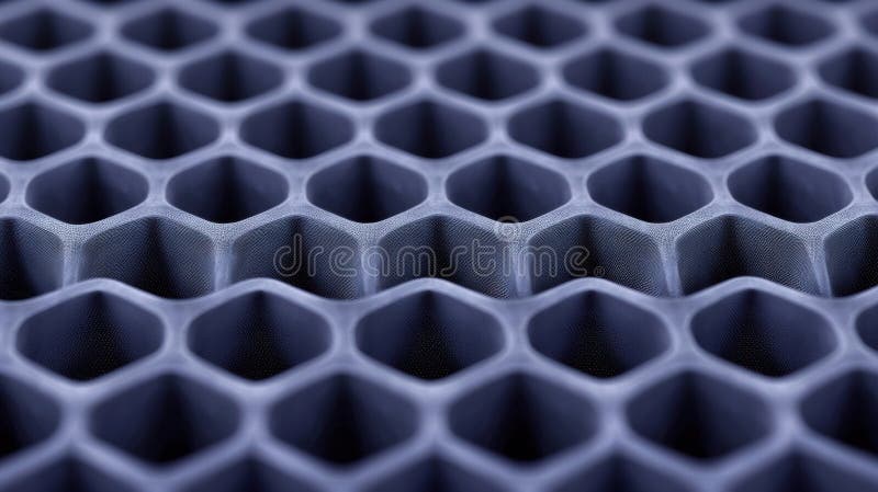 A Close-up View of a Textured Surface with a Repeating Pattern of ...