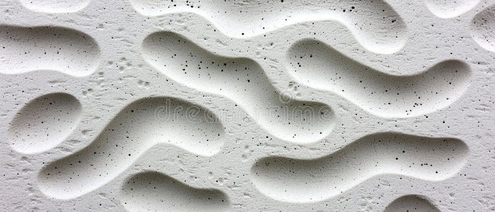 A Close-up View of a Textured Surface with a Repeating Pattern of Small, Dark Speckles. Stock ...