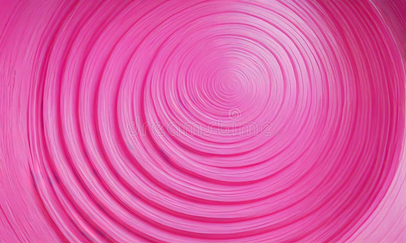 Close-up View Vibrant Pink Spiral Pattern, with Concentric Circles ...