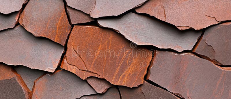 A Close-up View of a Rusty Metal Surface with Irregular, Jagged Edges ...