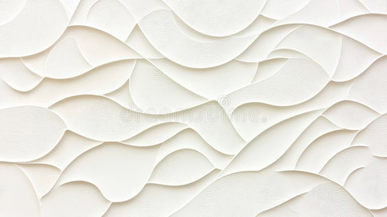A Textured White Surface with a Repeating Wave Pattern. Stock Photo - Image of clear, line ...
