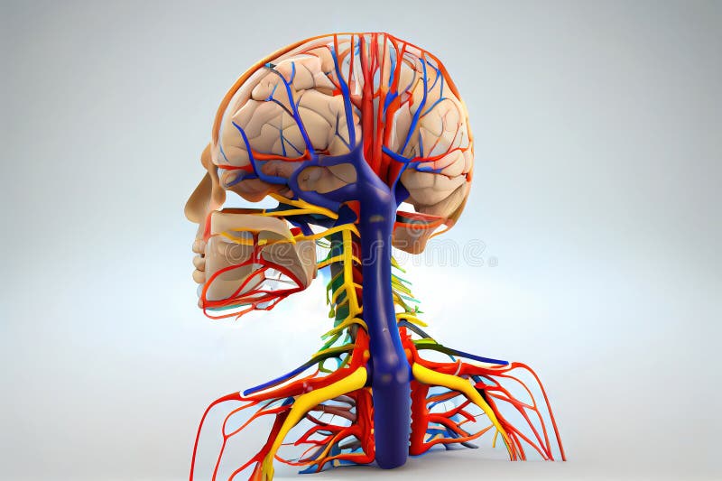 The Complexity of the Human Nervous System: a 3D Model - Generative AI ...