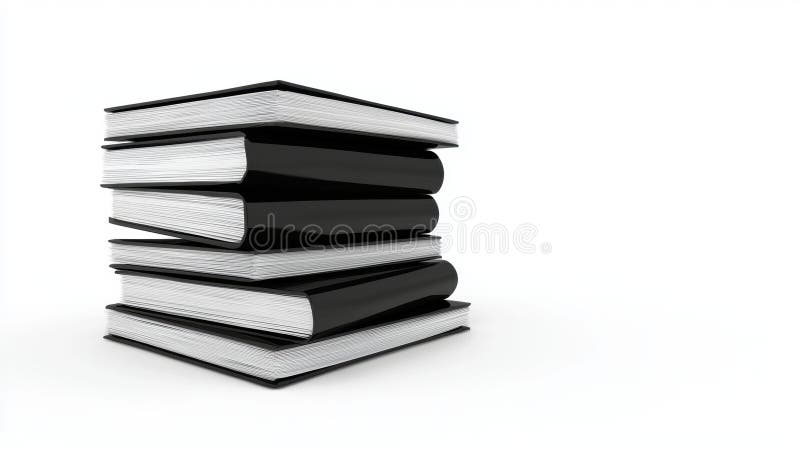 A stack of five books. stock photo. Image of striking - 386297128