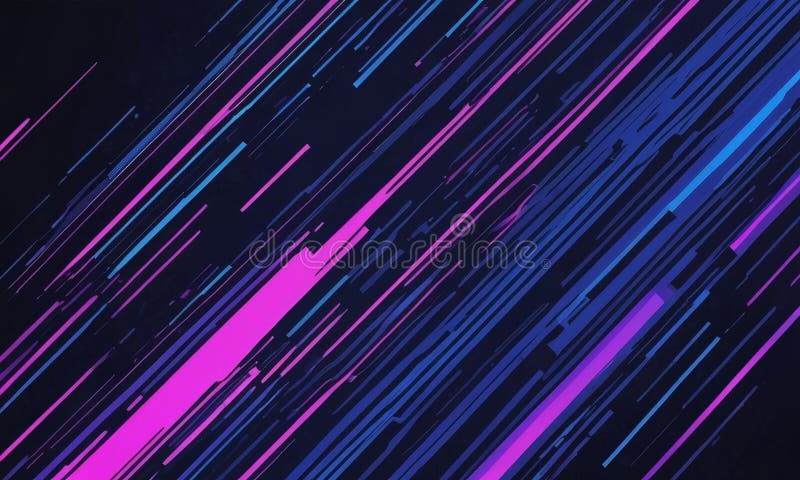 Digital Diagonal Pattern Pink and Blue Lines, Creating Sense Motion and ...