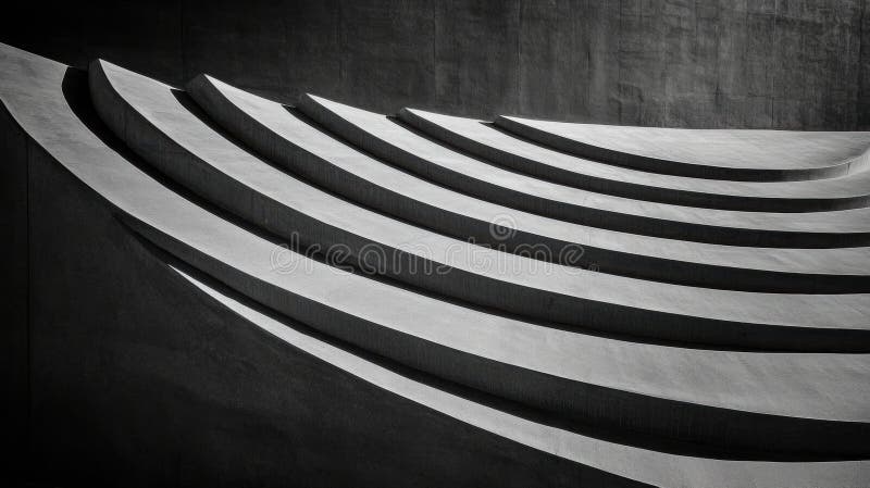 Staircase in Black and White Stock Image - Image of area, step: 382048067