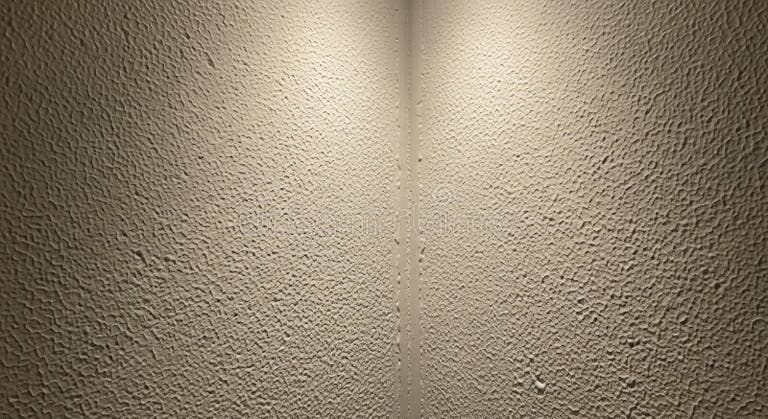 White Wall Subtle Orange Peel Texture Soft Corner Light Minimalist ...