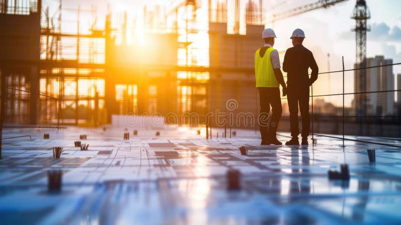 Image of Professional Engineers Designing and Plan for Business Project ...