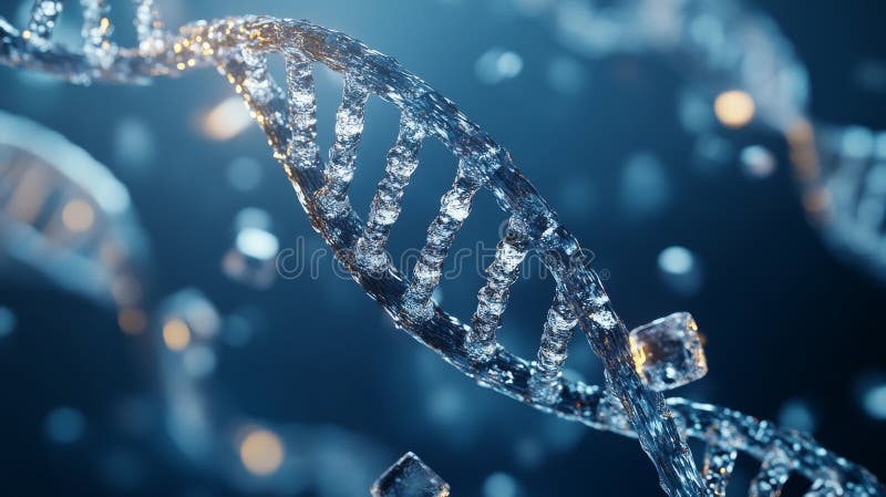 Closeup Dna Strand Complex Structure Stock Photos - Free & Royalty-Free ...