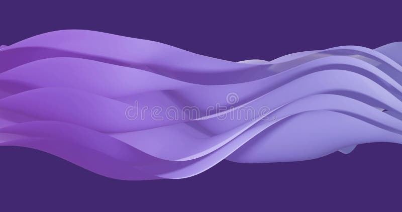 Image with Purple Over Layers Waving on Purple Background Stock ...