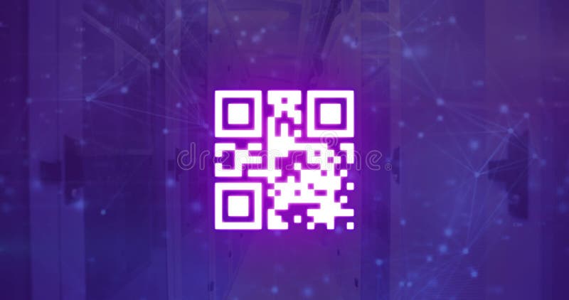Image of Qr Code Scanning Over Computer Keyboard Stock Image - Image of ...