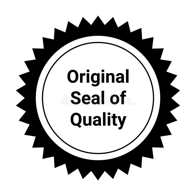 Quality Seal of Approval EPS Vector File Stock Vector - Illustration of ...