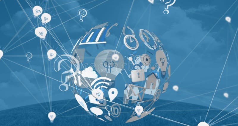 Globe Over Question Marks Stock Illustrations – 14 Globe Over Question ...