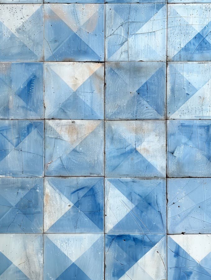 This Image Radiates Elegance with Its Geometric Tiles Set Against a ...