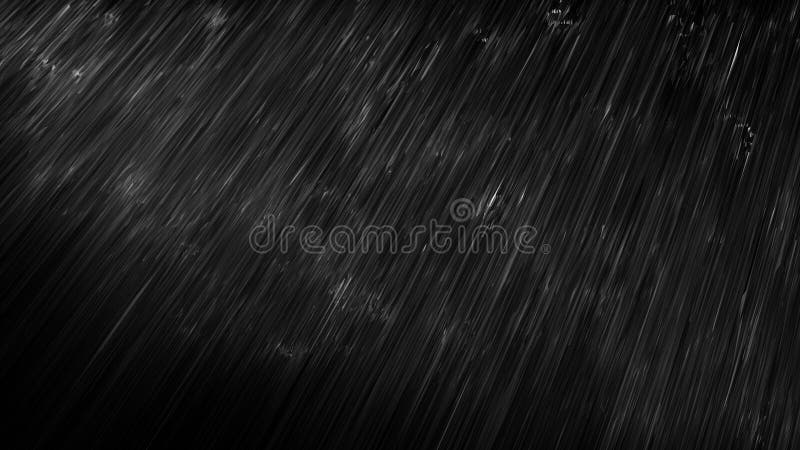 Image of Rain Falling on a Black Background Stock Image - Image of ...