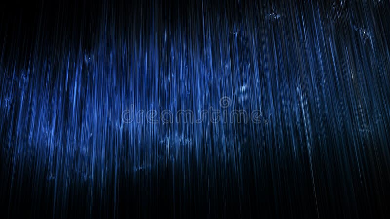 Image of Rain Falling on a Black Background Stock Photo - Image of ...
