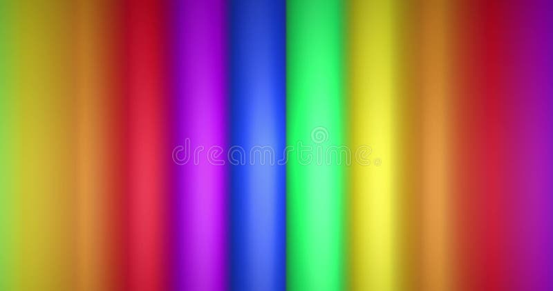 Image of Rainbow Stripes and Colours Moving on Seamless Loop Stock ...
