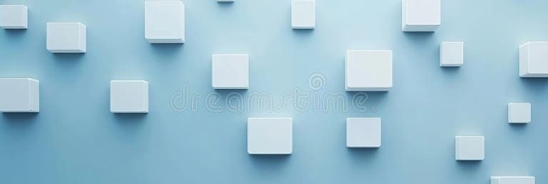 In the Image, a Range of Cubes in Different Sizes and Shades are Joined ...
