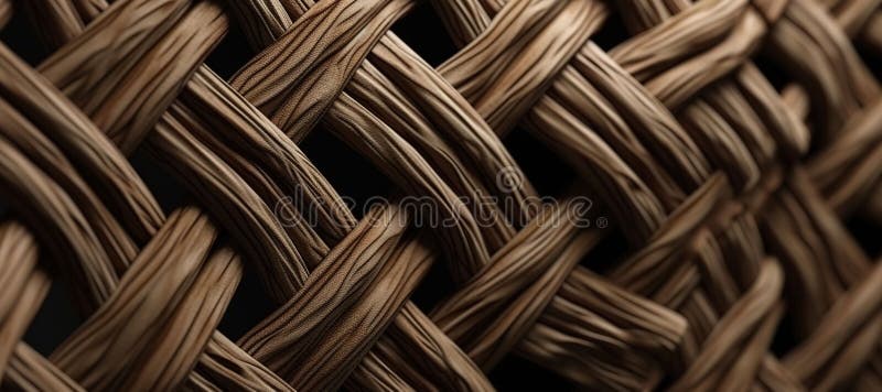 Rattan Wood Fiber Tree Background Stock Illustration - Illustration of ...
